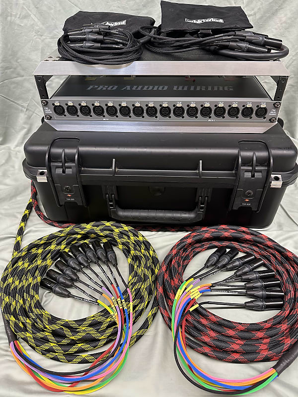 16 Channel MOGAMI Splitter Snake w/SKB iSeries Case | Reverb