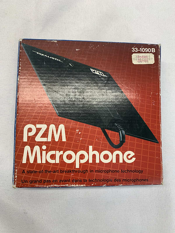 Realistic PZM Boundary Microphone 33-1090B NOS Open Box | Reverb