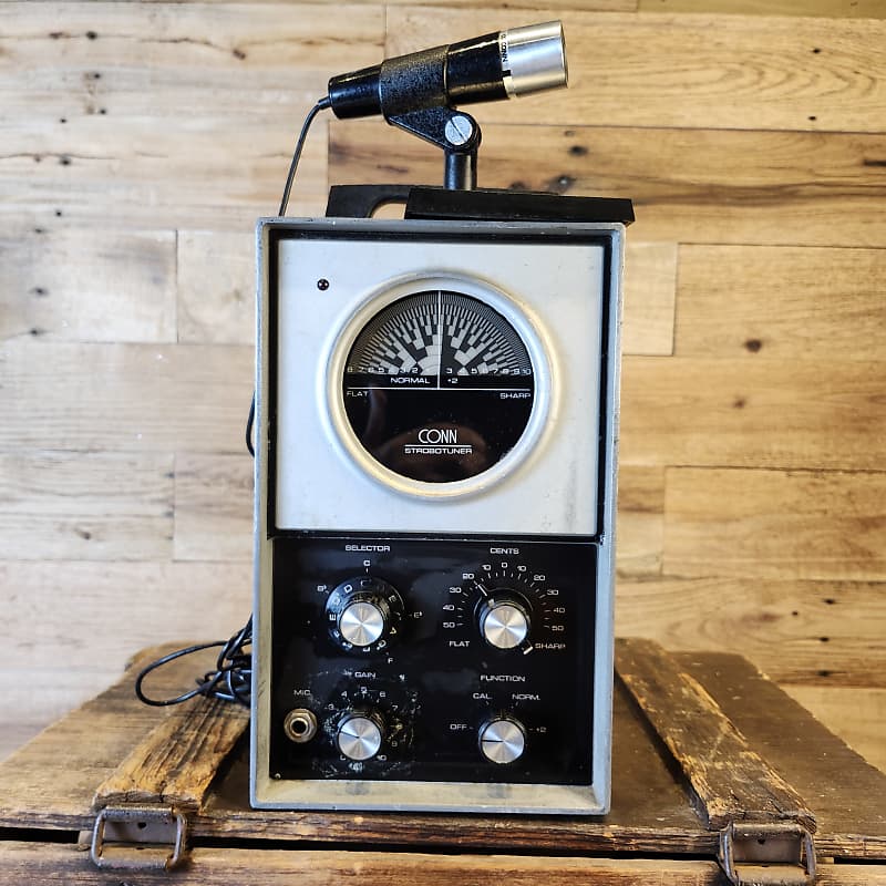 Conn Strobe Tuner Model ST11 Type 001 w/Microphone | Reverb