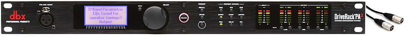 dbx DriveRack PA2 Complete Loudspeaker Management System | Reverb