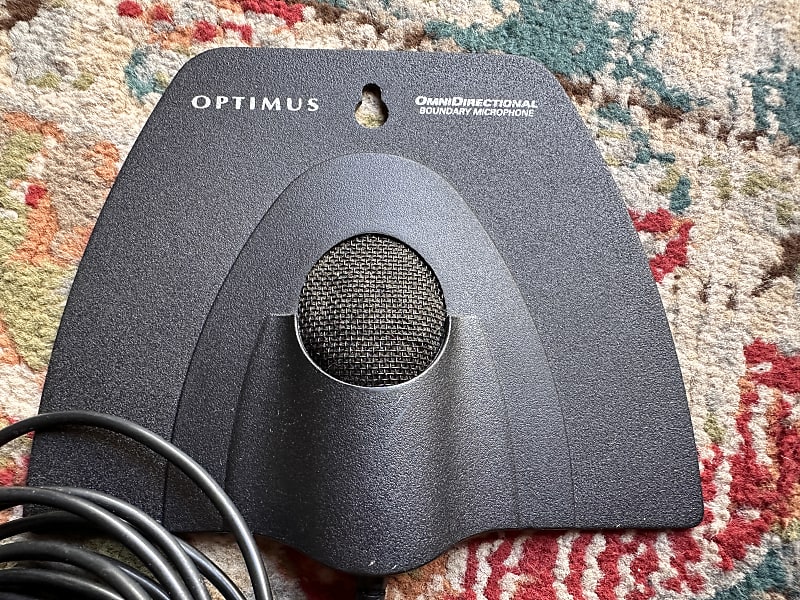 Optimus PZM Boundary microphone | Reverb