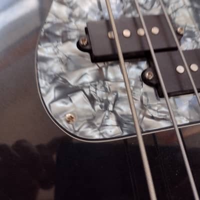 Lotus P Bass Guitar 1970's -80's Silver Burst metallic | Reverb
