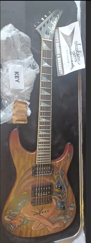 Jackson Usa Sara Ray Studios custom Art | Reverb