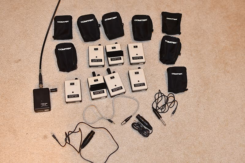 Comtek IFB kit M72 transmitter and 7x PR-72b receivers | Reverb