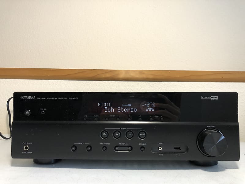 Yamaha RX-V377 Receiver 5.1 Channel Surround Sound HiFi | Reverb