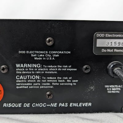 DOD R-830B Stereo Graphic Equalizer | Reverb