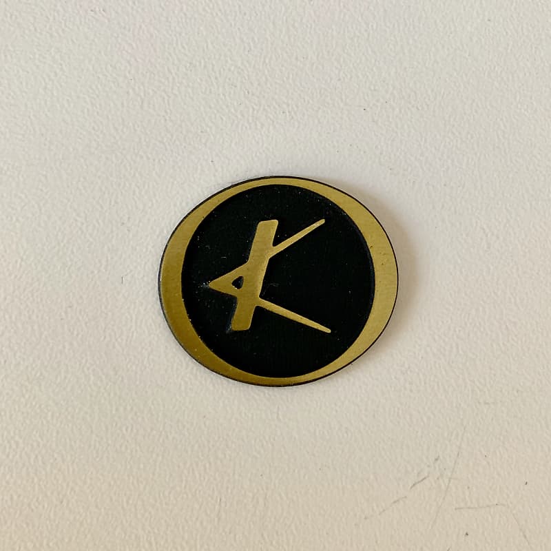 Kay Metal Guitar Headstock Logo Badge Decal | Reverb