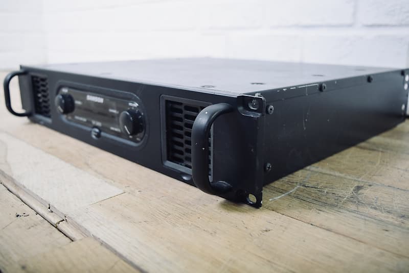 Samson SX2400 2 channel power amp amplifier in very good | Reverb
