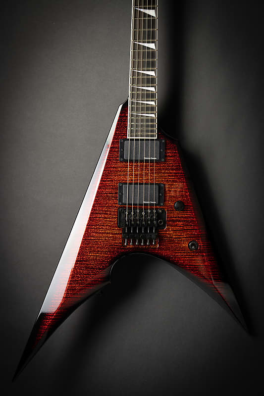 ESP Custom Shop Arrow FR Glitter Storm Red (E8430231) | Reverb