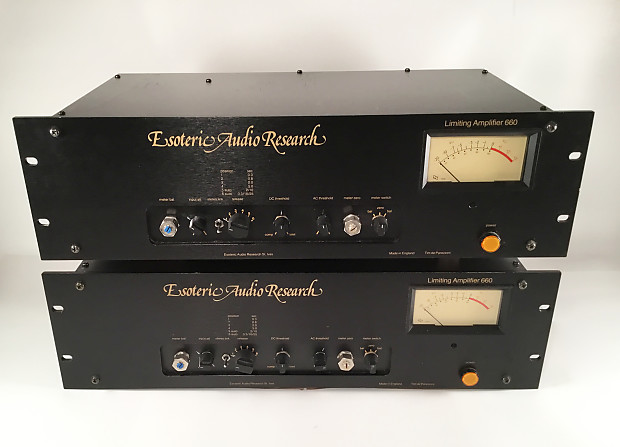 Esoteric Audio Research (EAR) 660 Limiting Amplifiers (Pair) | Reverb