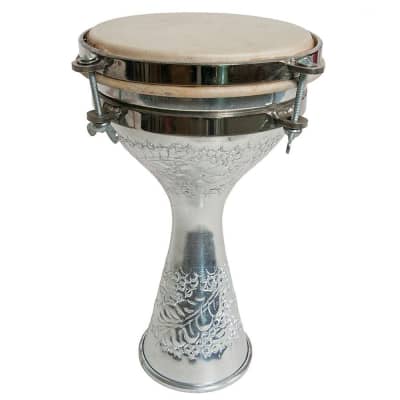 5" X 8" Tunable Aluminum Turkish Finger Doumbek | Reverb