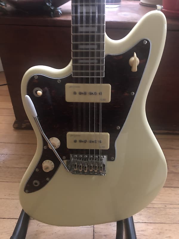 Revelation RJT-60/12 Vintage White 12 string electric - Left | Reverb