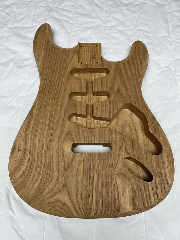 Stratocaster Swamp Ash Body - Unfinished | Reverb