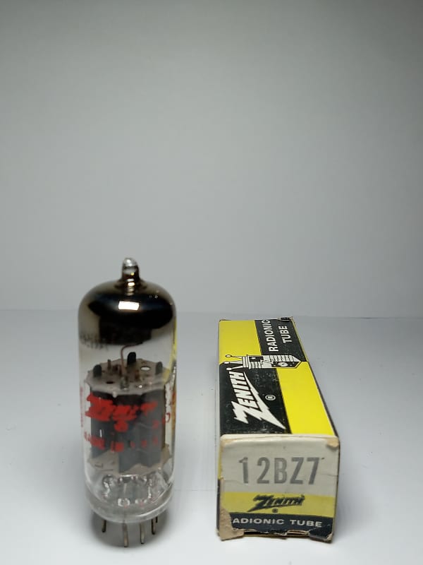 ZENITH/SYLVANIA 12bz7(12ax7 substitute) Maxi Preamp Tested | Reverb