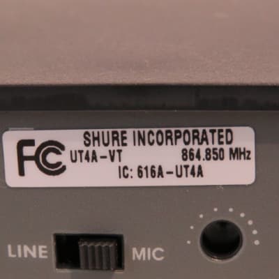 Shure SM58 / UT2 Wireless Microphone and UT4A Receiver - | Reverb