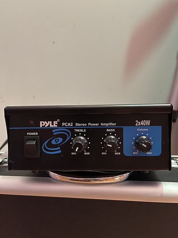 PYLE PCA2 2x40W STEREO POWER AMP | Reverb