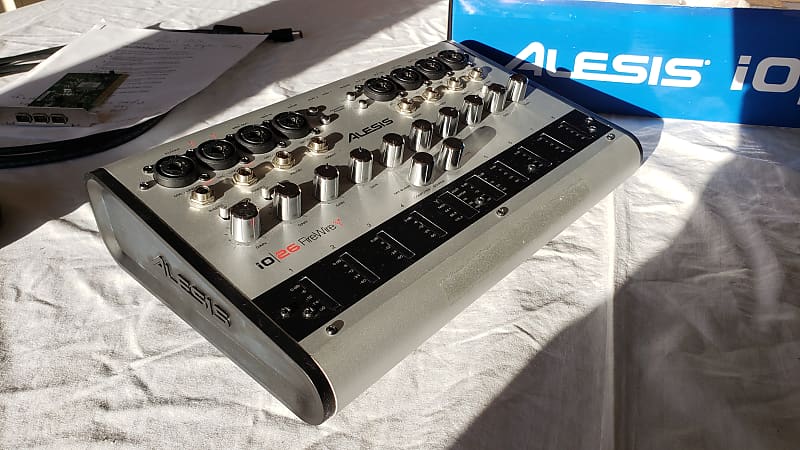 Alesis iO|26 iO26 audio interface w/ sw + firewire card + | Reverb
