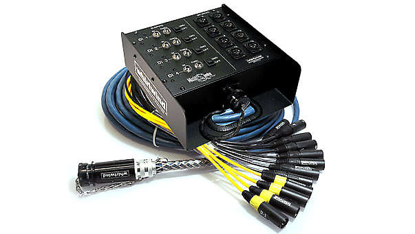 Whirlwind Medusa Multi Snake 12 Channel Direct Box 50ft | Reverb