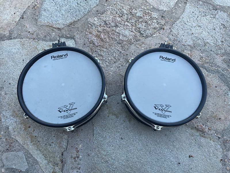 TWO PACK Roland PD-105 BK 10" Mesh Head V Drum PD105 VDrum | Reverb