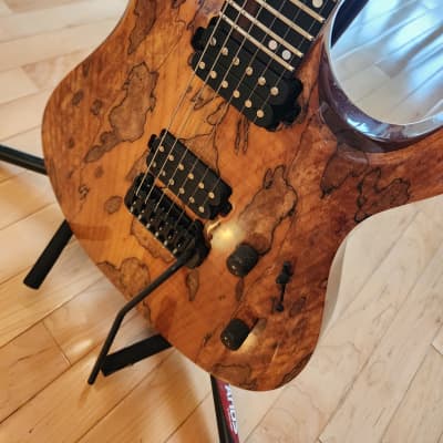 Kiesel DC6x 2019 Upgraded Spalted Maple | Reverb