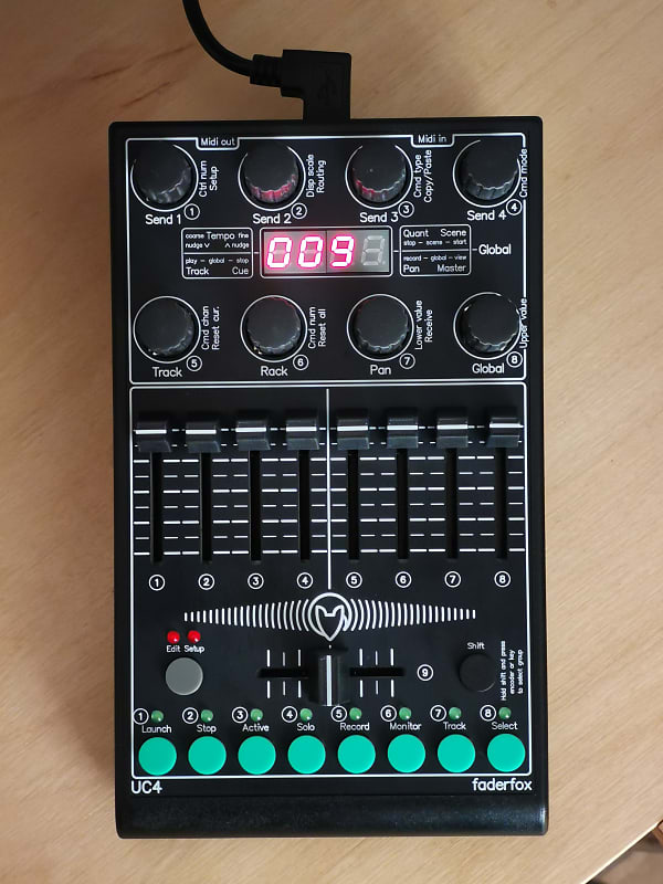 Faderfox UC4 2019 Black | Reverb