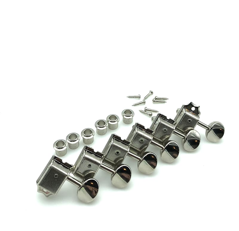 Gotoh Locking 6-In Line Vintage Deluxe Style Oval Tuners - | Reverb