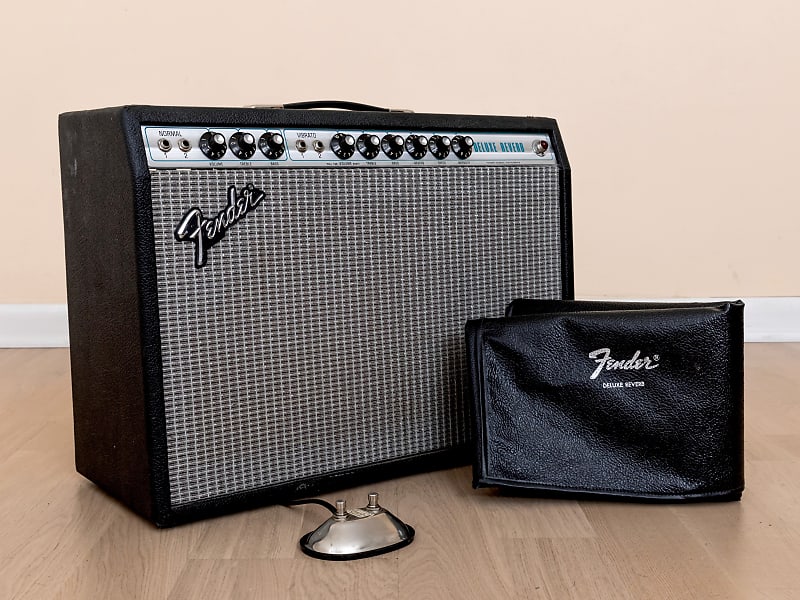 1978 Fender Deluxe Reverb Vintage Silverface Tube Amp | Reverb Canada