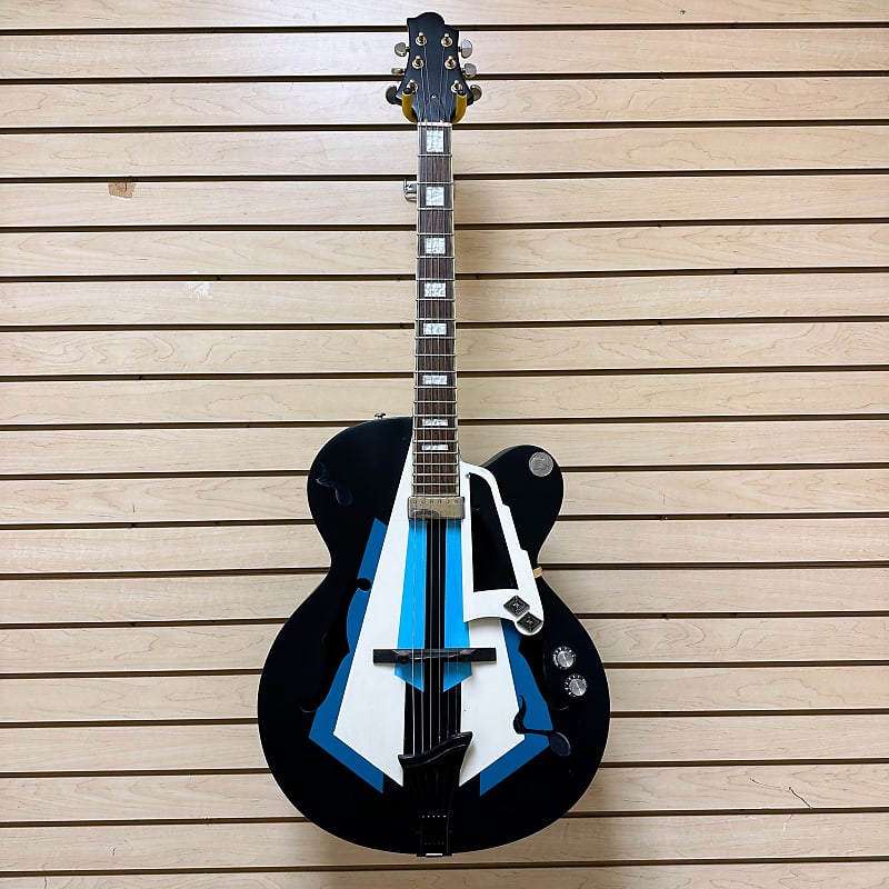 Samick Archtop Hollow Body Custom Paint Job | Reverb