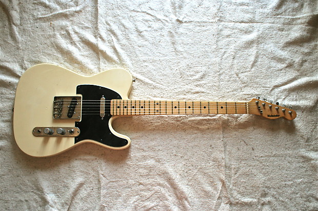Westminster Telecaster Top-Loader 1976 White | Reverb UK