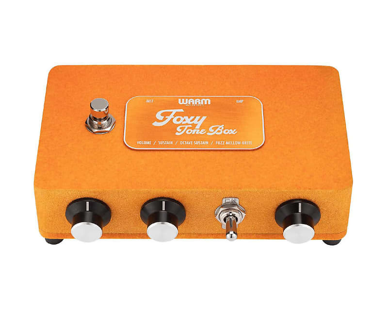 Warm Audio Foxy Tone Box Fuzz Circuit Pedal w/ 100% | Reverb Australia