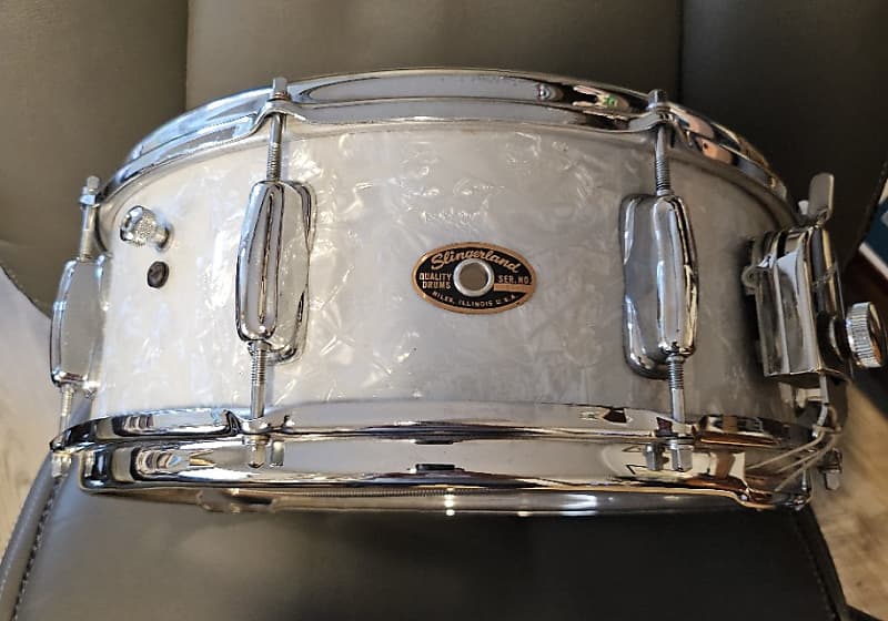 Slingerland Buddy Rich Artist Model, 5.4x14, 8-lug, Chocolate | Reverb