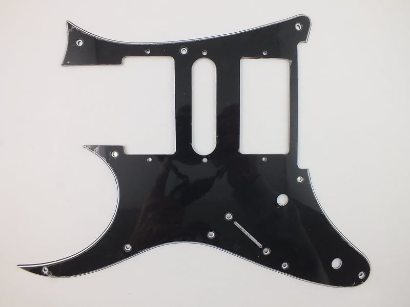 Black BWB Scratch Plate Pickguard for Left Handed Ibanez JEM | Reverb