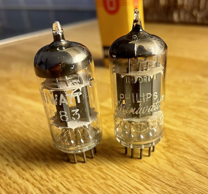Philips Miniwatt Ecc82 and Ecc83 | Reverb