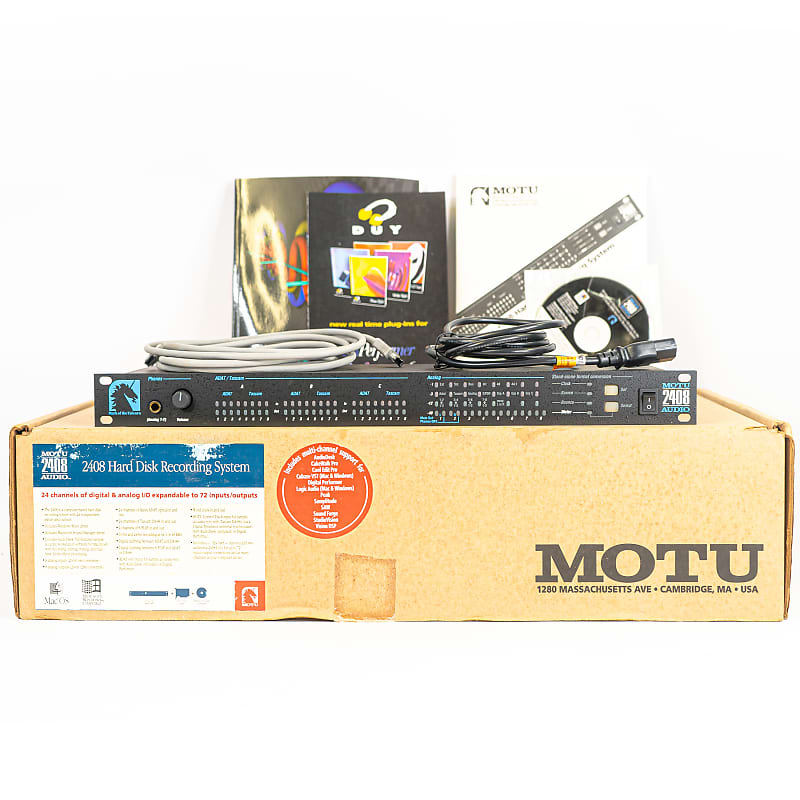 MOTU 2408 MKI Audio Interface for PC / Mac with 24 In / Out | Reverb