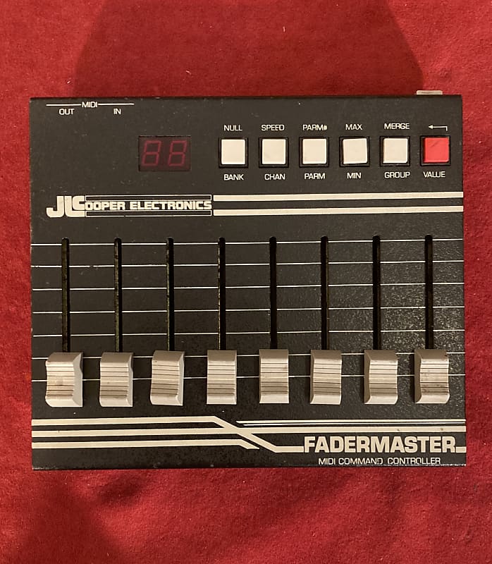 JLCooper Electronics Fader Master MIDI Command Controller | Reverb