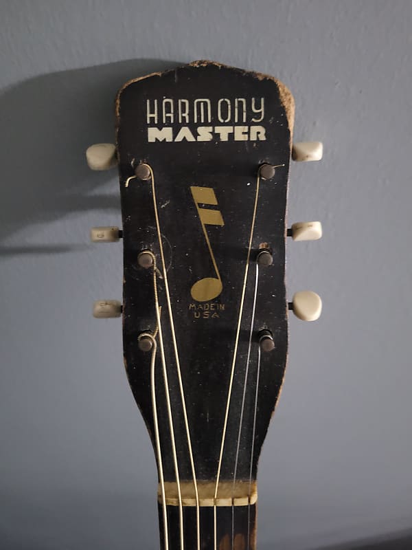 Harmony Master Archtop Guitar | Reverb