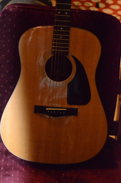 Fender F210 Natural Acoustic Guitar | Reverb