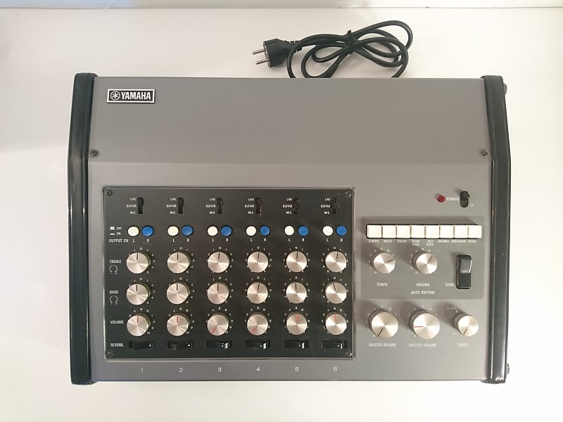 Yamaha EM 90a Vintage Mixer Rhythm Machine, Spring Reverb - | Reverb