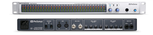 PreSonus Firestudio Lightpipe 32x32 48k-96k ADAT Interface | Reverb