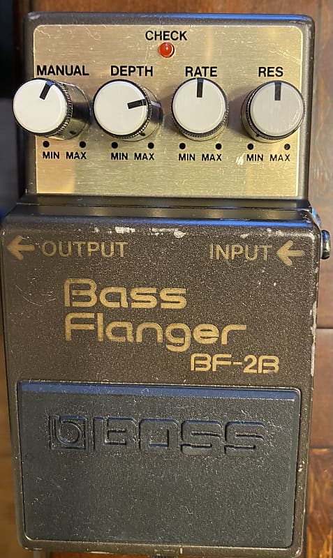 Boss BF-2B - Analog Bass Flanger 1980's? Brown | Reverb
