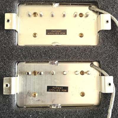 90s Gibson® NICKEL 57 Classics Vintage PAF Humbucker Pickups | Reverb