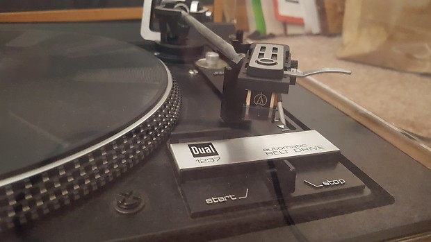 Dual 1237 Belt Drive Automatic Turntable w. Audio Technica | Reverb