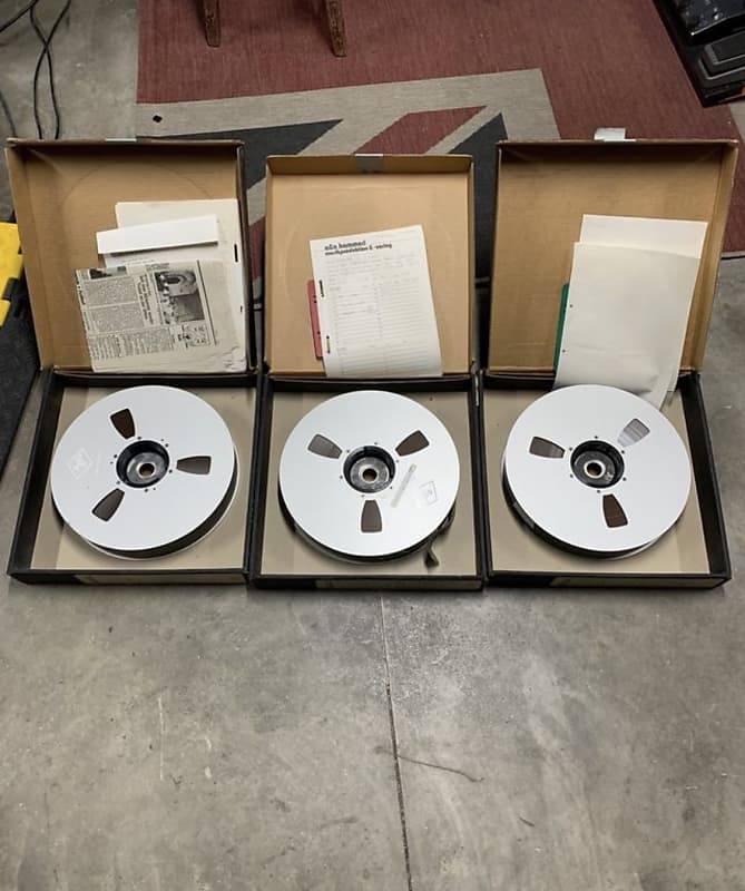 3 x 2” Agfa Mastering Tapes | Reverb