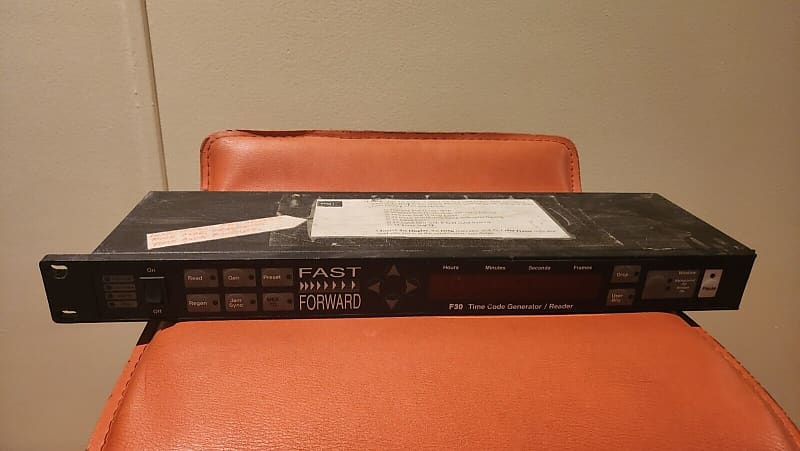 Rare Fast Forward F30 Timecode Generator Video Time Code | Reverb