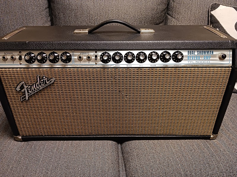 1969 Fender Dual Showman Reverb TFL5000D | Reverb