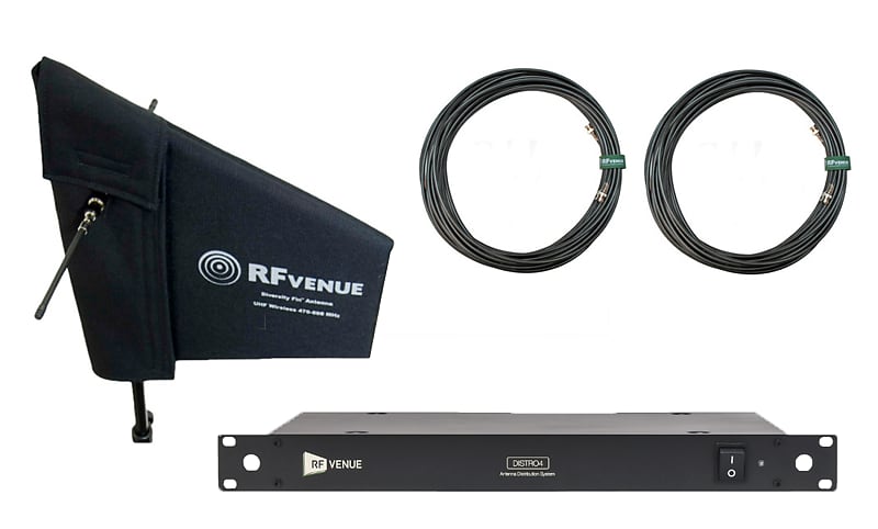 (Mint) RF Venue DFINDISTRO4 Diversity Fin and 4-Channel RF | Reverb
