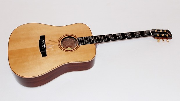 Bedell TB-18-G Dreadnought Acoustic Guitar w/ Flaw | Reverb