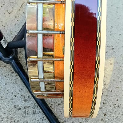 Aida 5-string banjo 1980's - Sundburst | Reverb