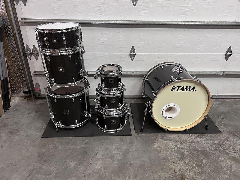 Tama Superstar Classic Shell Pack - Midnight Gold Sparkle | Reverb