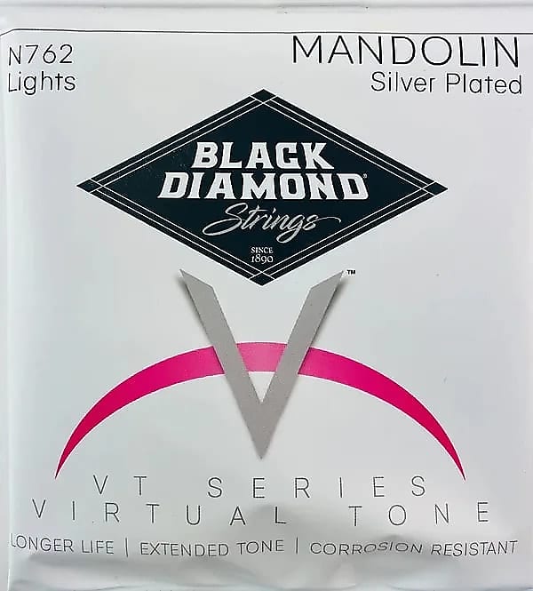 New Old Stock (2-Pack) Black Diamond N762 Mandolin Strings - | Reverb